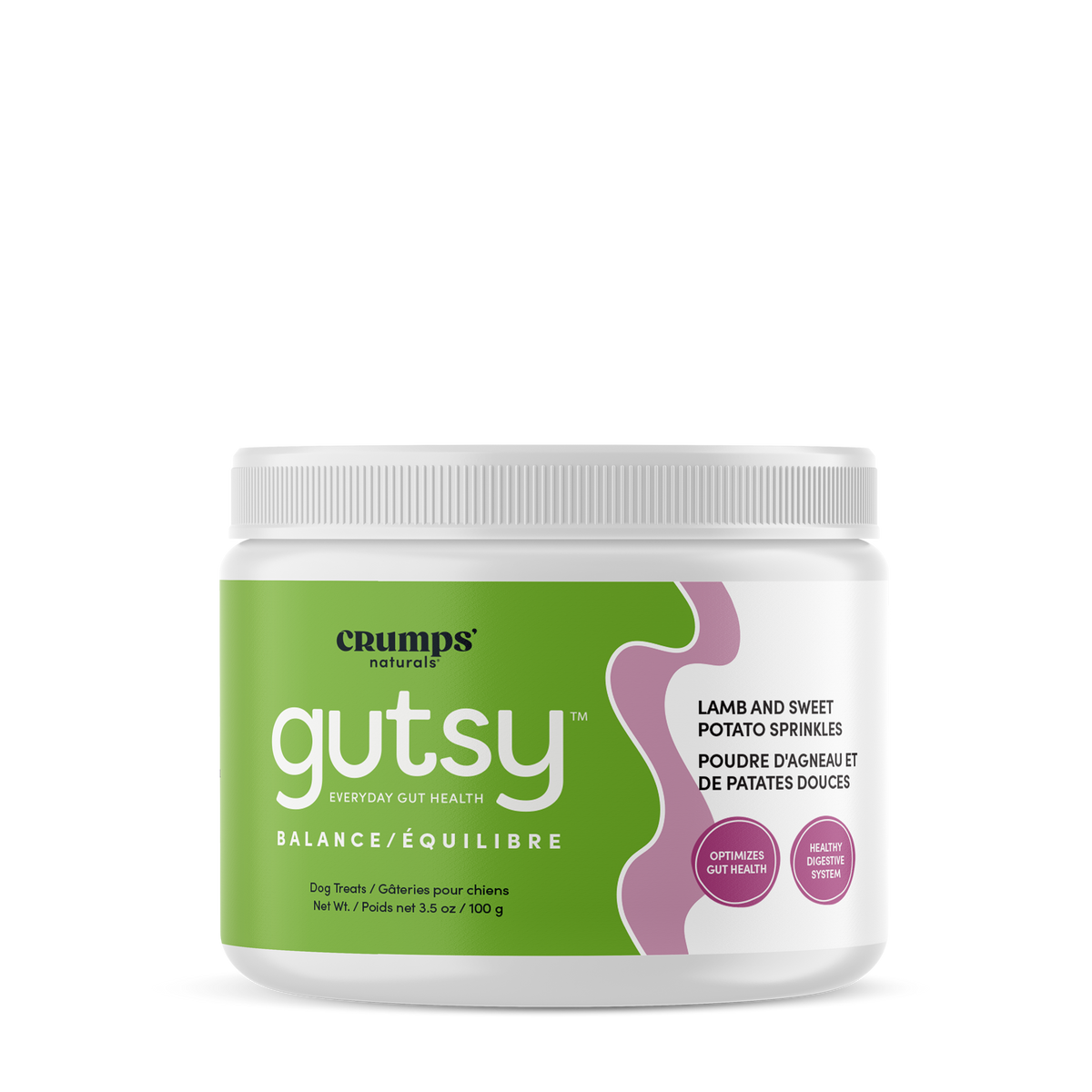 Gutsy Balance Sprinkles Lamb & Sweet Potato – Crumps' Naturals U.S