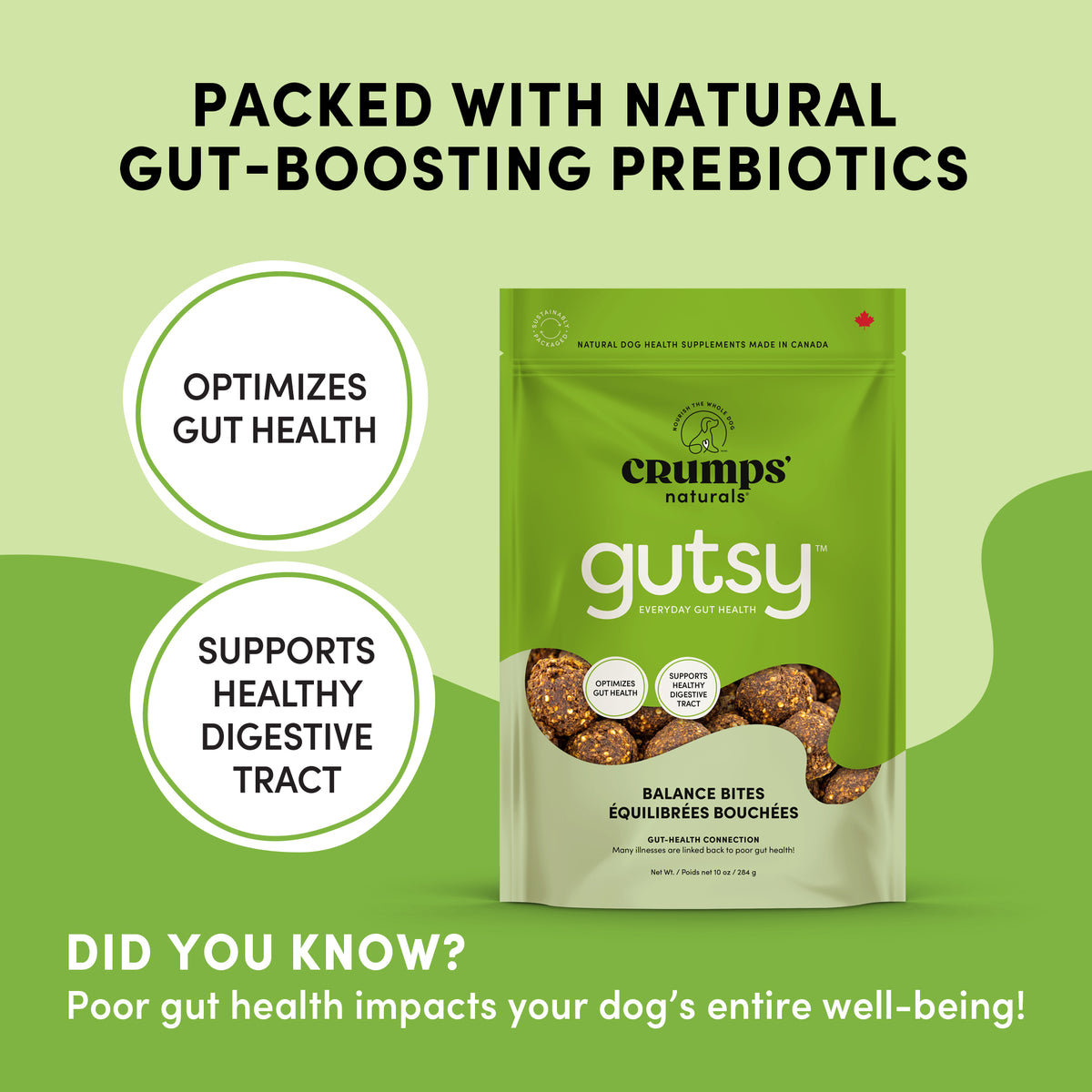Gutsy Balance Bites – Crumps' Naturals U.S
